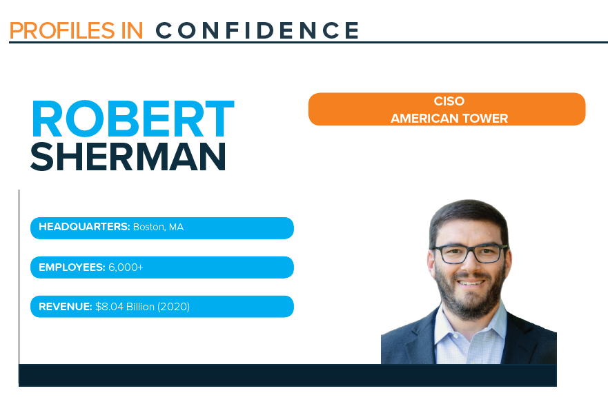 Profile: Robert Sherman, CISO, American Tower